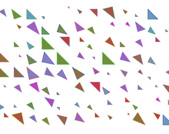 Math Art Digital Print spectRum coloRs aRRanged by StatsInTheWild