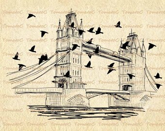 Bridge stencil | Etsy