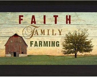 Faith family farming | Etsy