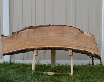 Russian Olive Wood Slab #A7 Dimensions 65"L 18"W - Beautiful Shape ...
