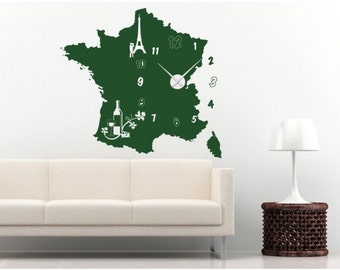 French wall decal | Etsy