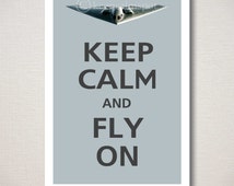 Popular items for keep calm and fly on on Etsy