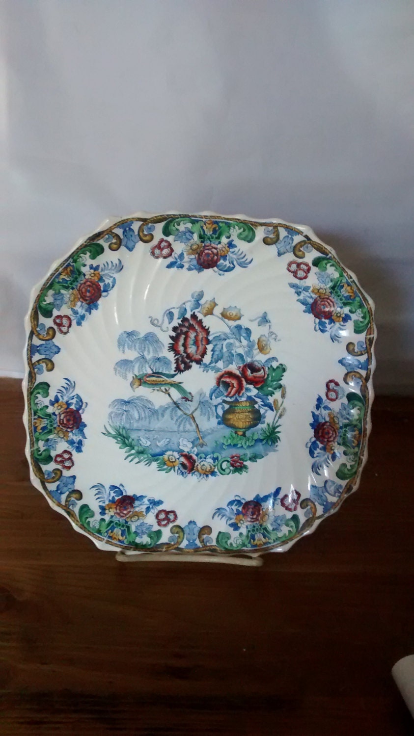 Vintage Copeland Spode Plate Luncheon Plate Dessert Plate Tea Plate ...