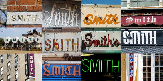 Personalized Coffee Mug featuring the name SMITH by SignYourNames