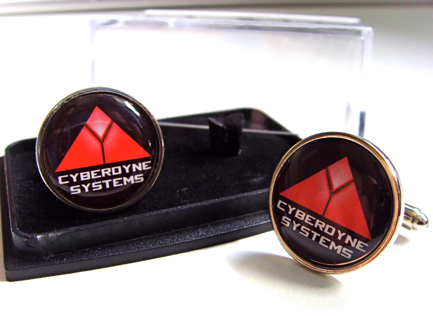 Terminator Cyberdyne Systems Cufflinks