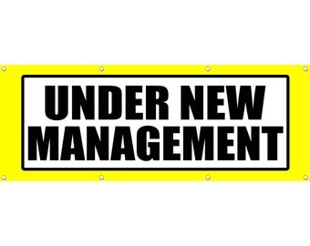 Popular items for under new management on Etsy