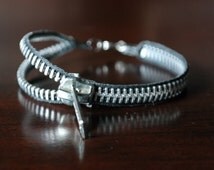 Popular items for zipper bracelet on Etsy