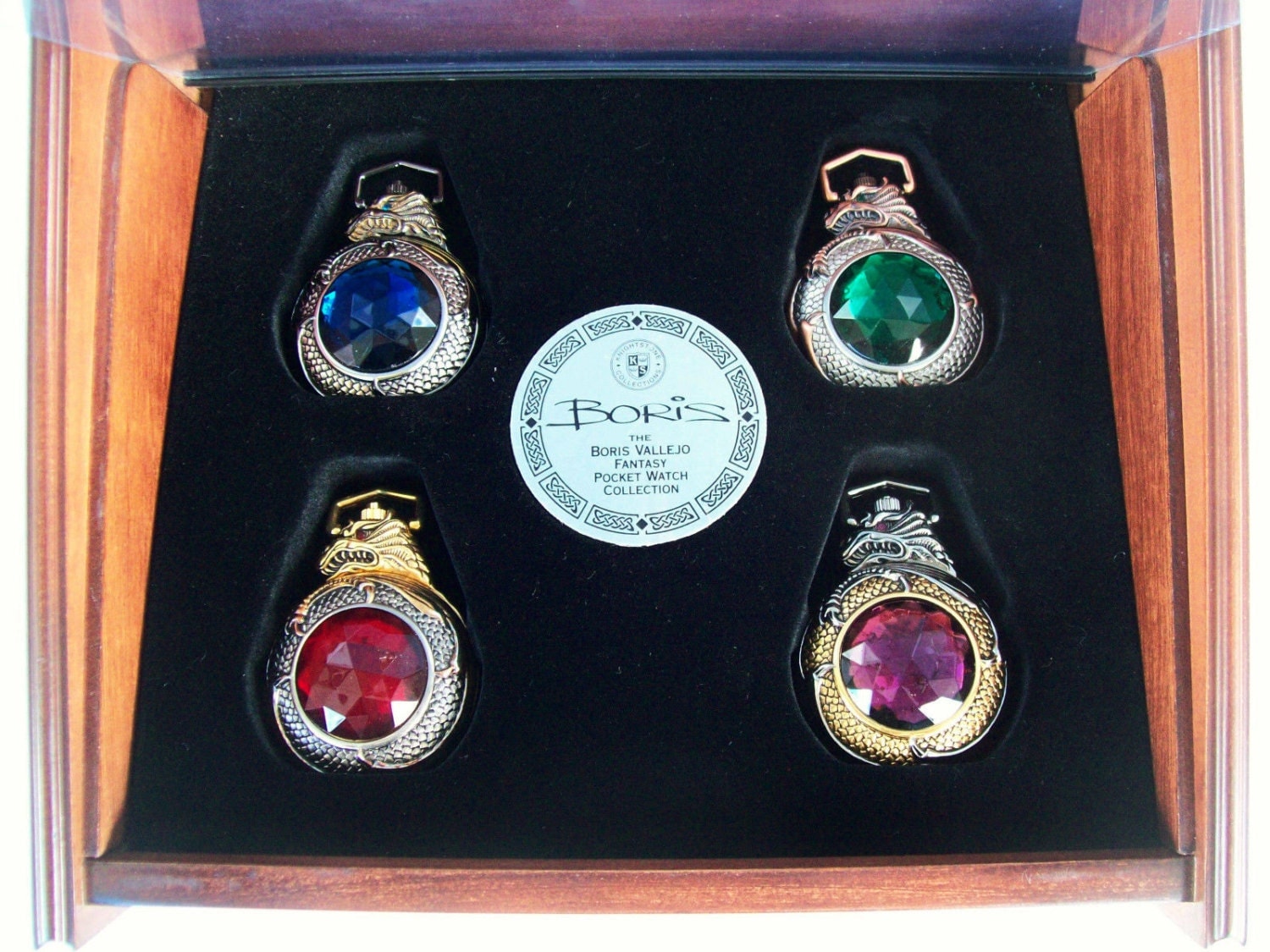 Vintage Boris Vallejo Fantasy Pocket Watch Collection