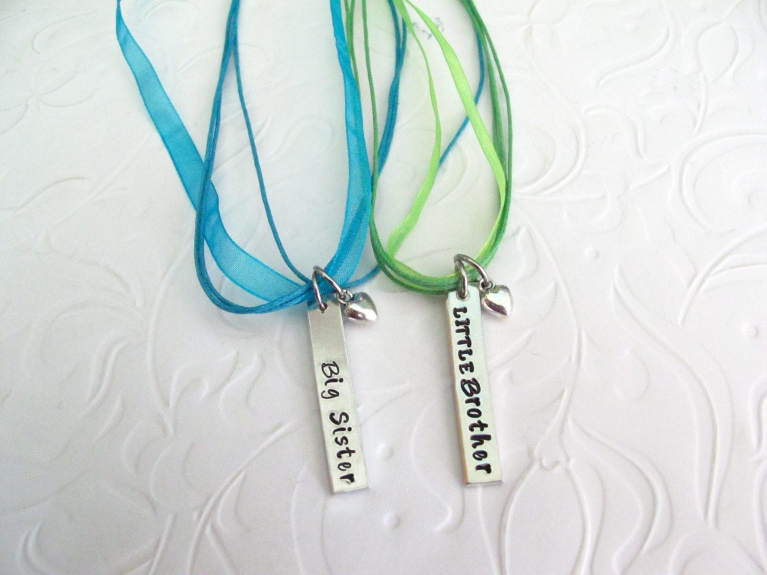 Big Sister Necklace Big Brother Necklace Gift for Big