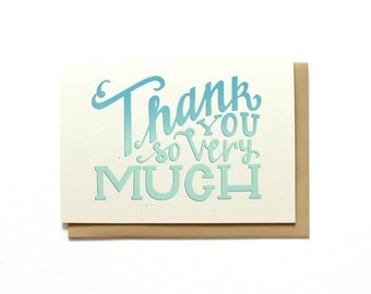 Popular items for hand lettered thanks on Etsy