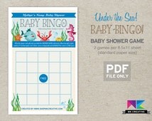 Popular items for under the sea bingo on Etsy