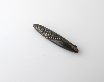 Popular items for black mourning pin on Etsy
