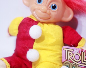 Popular items for red hair troll on Etsy
