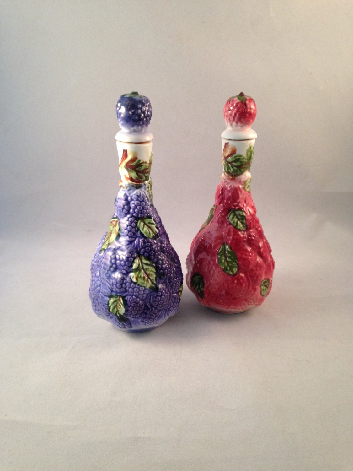 Ceramic Oil and Vinegar Cruets Fruit Designs – Haute Juice