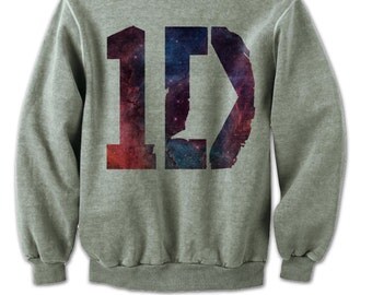 One Direction Sweatshirt - 1D Galaxy Shirt - One Direction Shirt - 1D ...