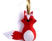 Items similar to Felt Keychain "Little Fox". on Etsy