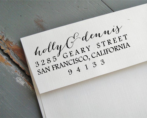 Self Inking Stamp Return Address Stamp Custom Stamp by InkMeThis