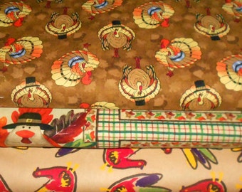 Popular items for thanksgiving fabric on Etsy