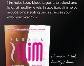 Plexus Slim Product Rack Card - Slim