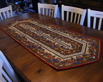 Popular items for rooster table runner on Etsy