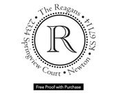 Custom return address stamps & rubber stamps. by myclearstamps