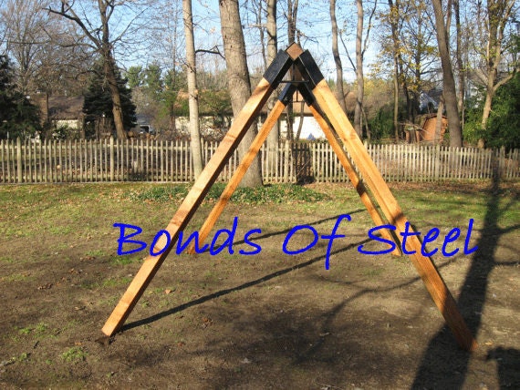 Angled Leg 4X4 Wood Post Angle Brackets Bonds Of by bondsofsteel