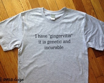 Soulless Ginger Baby bodysuit Redhead by OVELO on Etsy