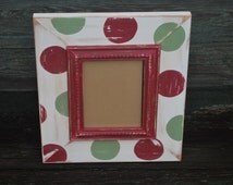Popular items for polka dot frame on Etsy