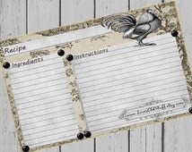 Unique rooster cards related items | Etsy