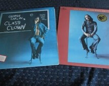 George Carlin 2 lp lot,"Class Clown" and "FM & AM", 2 record albums as ...