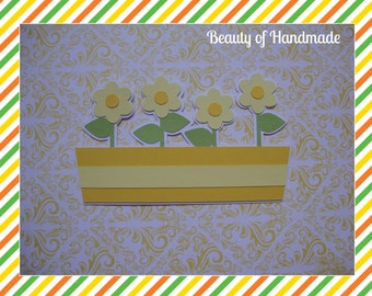 Mothers Day cardstock flowers, tags, scrapbooking embellishments,Easter ...