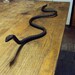 Sneaky Snake Hand Forged Garden by pleasantvalleyfarmpa on Etsy