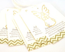 Unique angel gift tag related items | Etsy