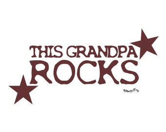 Popular items for grandpa rocks on Etsy