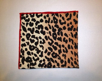 Popular items for leopard pocket on Etsy