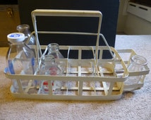 Popular items for milk bottle carrier on Etsy