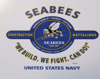Seabee can do | Etsy