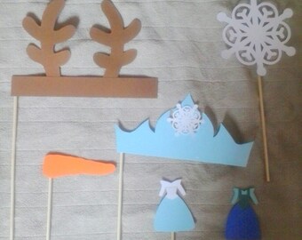 Frozen Inspired Photo Props