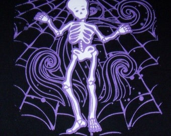 Unique skeleton shirt related items | Etsy