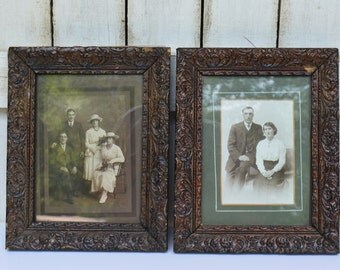 Popular items for antique wood frame on Etsy