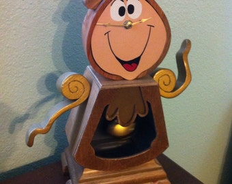 Popular items for cogsworth clock on Etsy