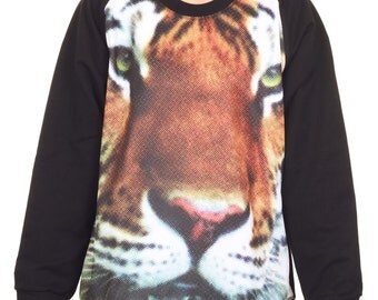Popular items for tiger sweater on Etsy