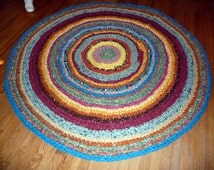 Popular items for large round rug on Etsy