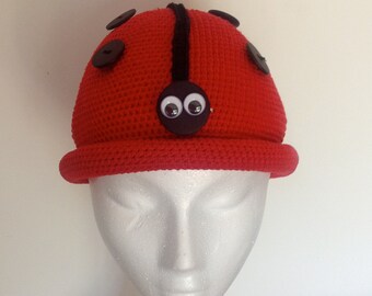 Lady bug hat | Etsy