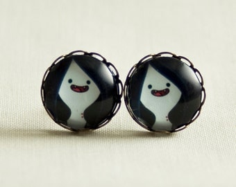 Adventure Time Earrings / Marceline / Exclusive by ChicaMangaBCN