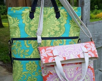 Swoon Patterns: Evelyn Tote & Handbag PDF Tote by SwoonPatterns