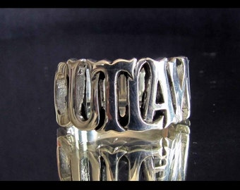 Popular items for outlaw biker ring on Etsy