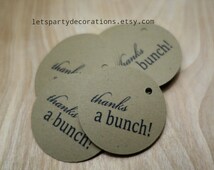 Popular items for thanks a bunch on Etsy