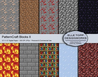 Printable Minecraft Pattern