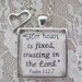 Bible Verse Pendant Necklace by RedeemedJewelry on Etsy